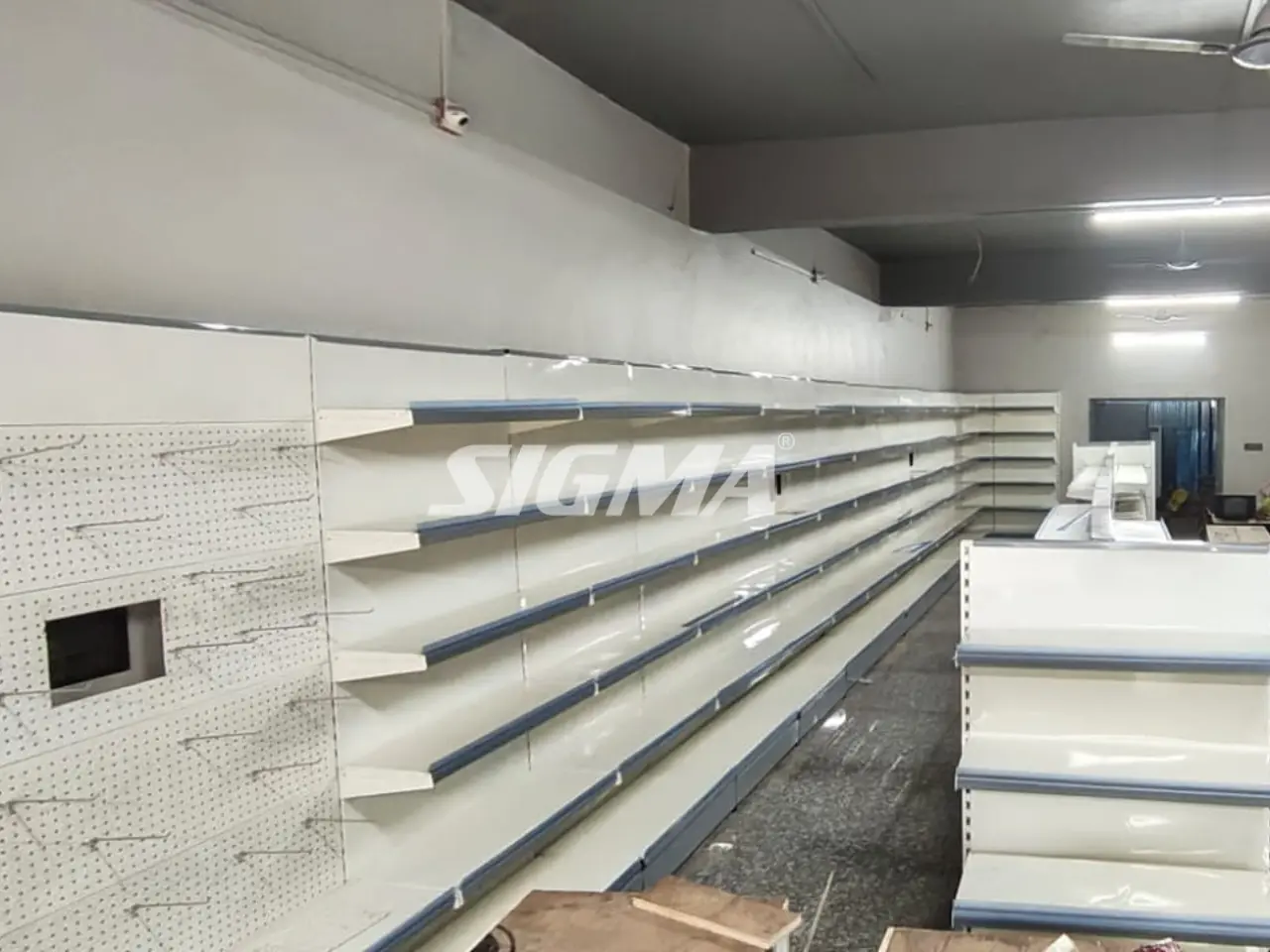 Display Racks Installation in Madhya Pradesh | Perforated Retail Racks