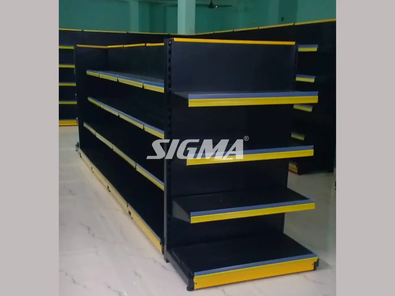 Supermarket Display Racks Installation in Lucknow – Sigma Racks