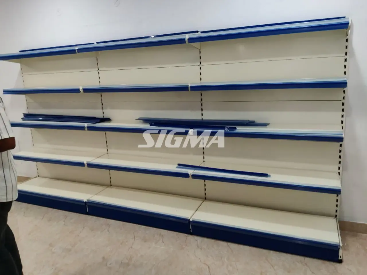 Premium Round Display Rack Installation in Bangalore