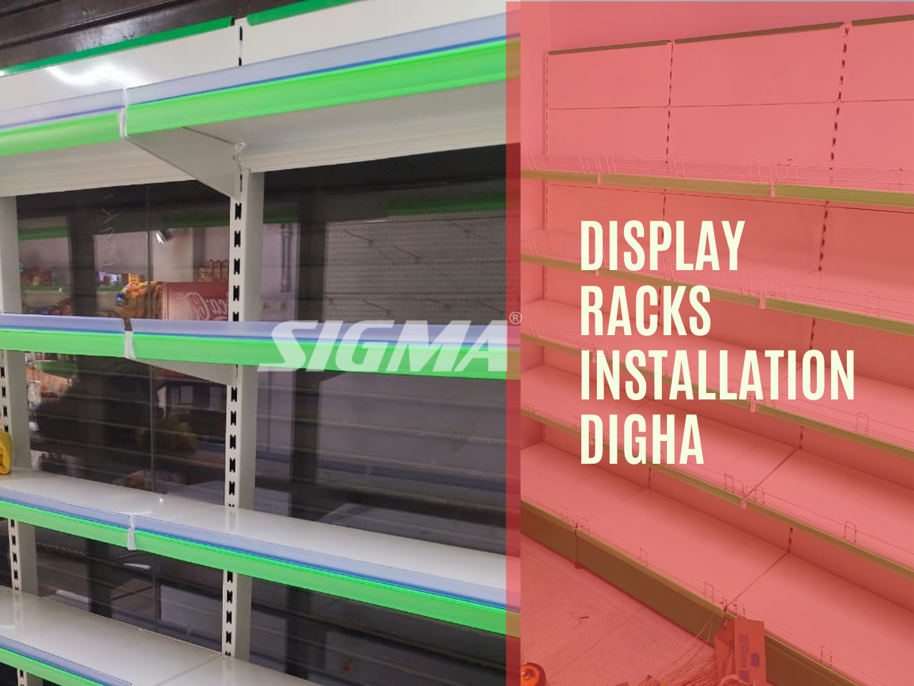 Grocery Racks Installation Lucknow