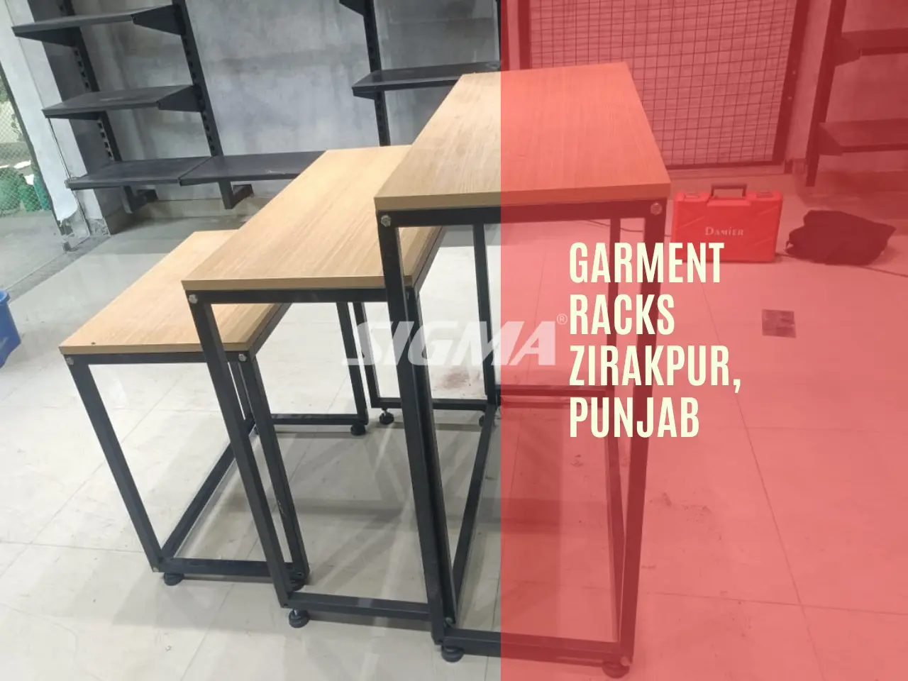 Sigma Racks | Garment Display Racks Installation Patna