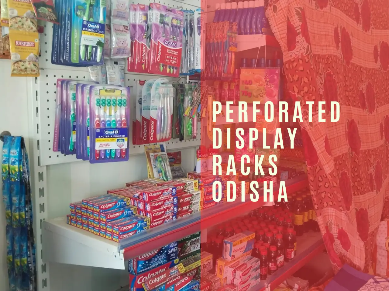 Perforated Display Racks Installation in Odisha