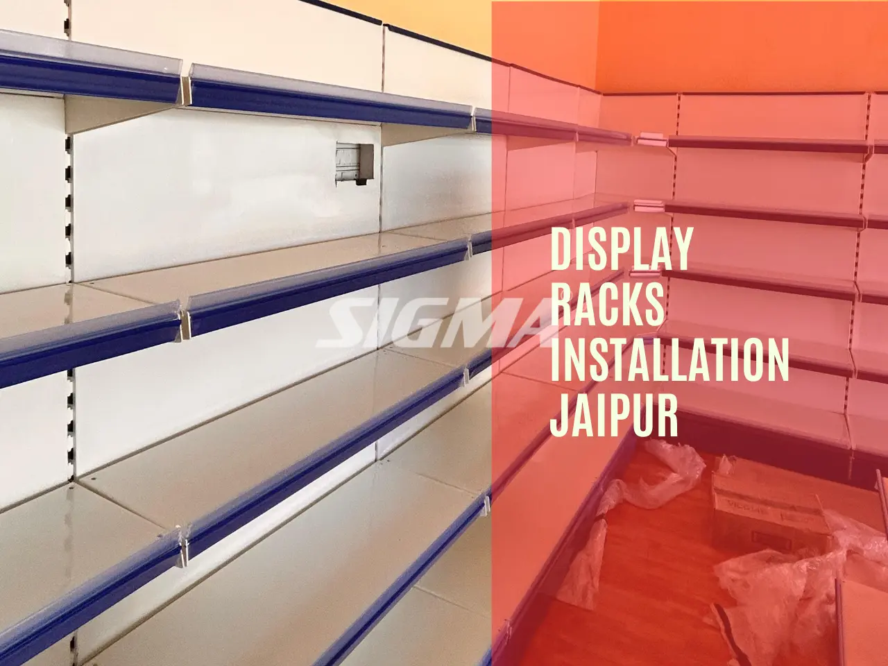 Pharmacy Racks installation in Kanpur