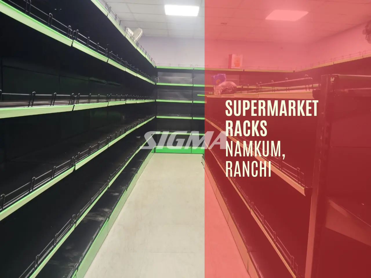 Supermarket Display Racks Installation in Namkum, Ranchi