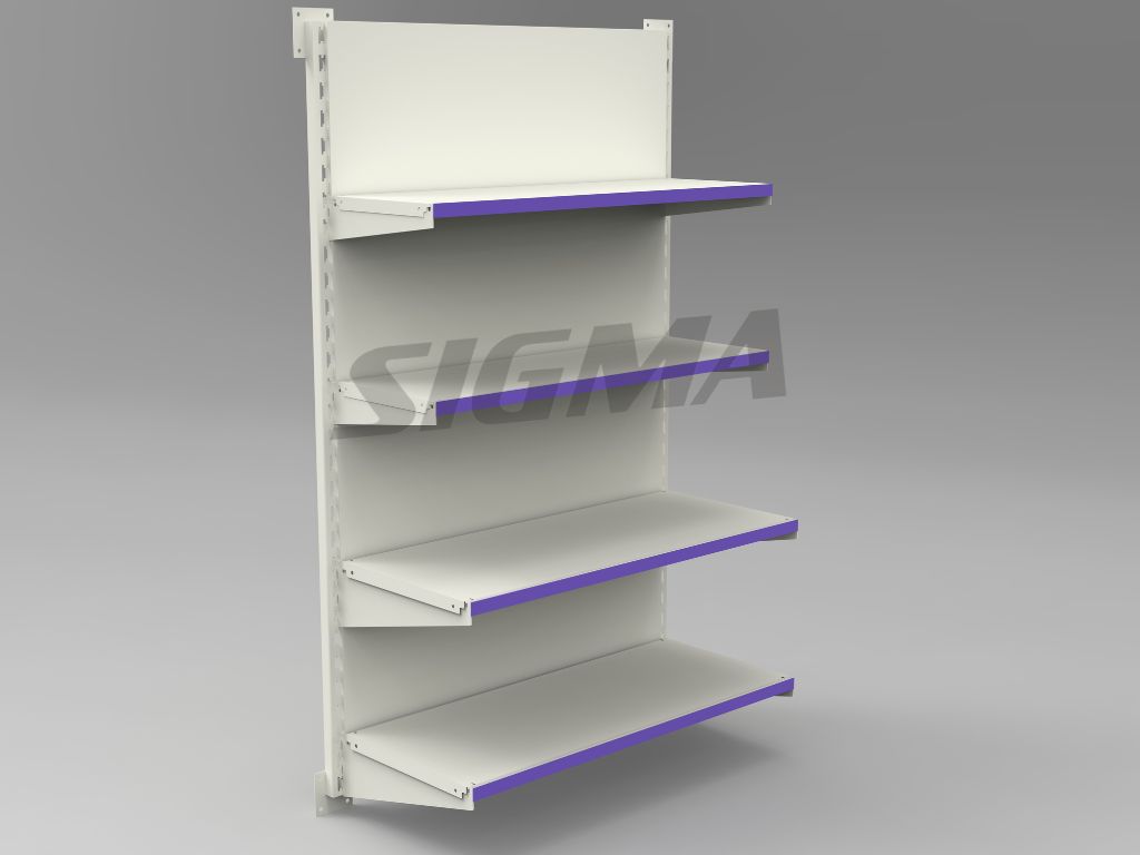 Wall Channel Display Rack