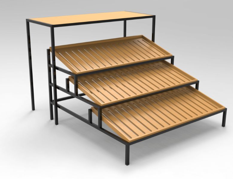 Wooden Vegetable Stand