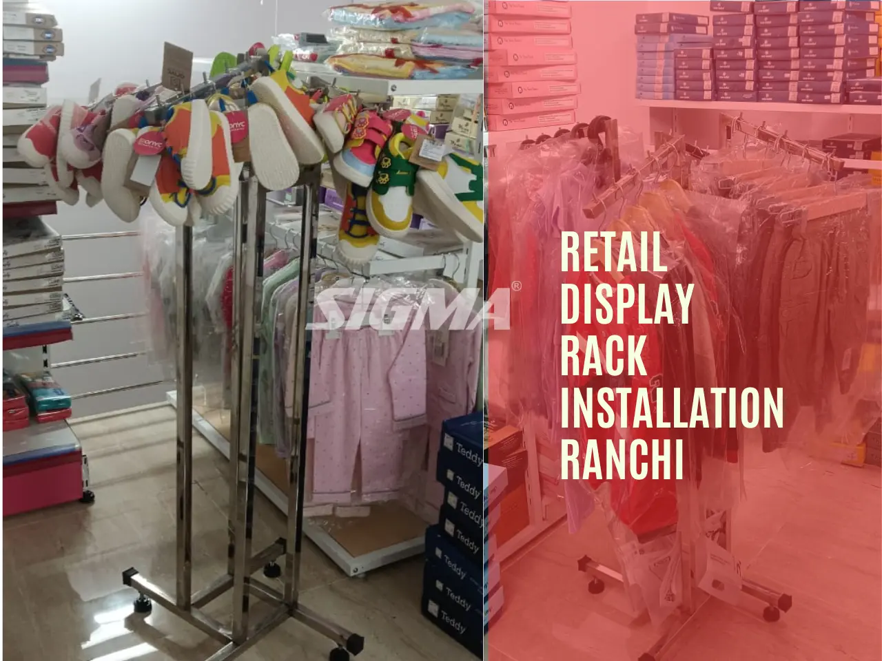 Sigma Display Rack | Supermarket Racks | Retail Display | Bespoke