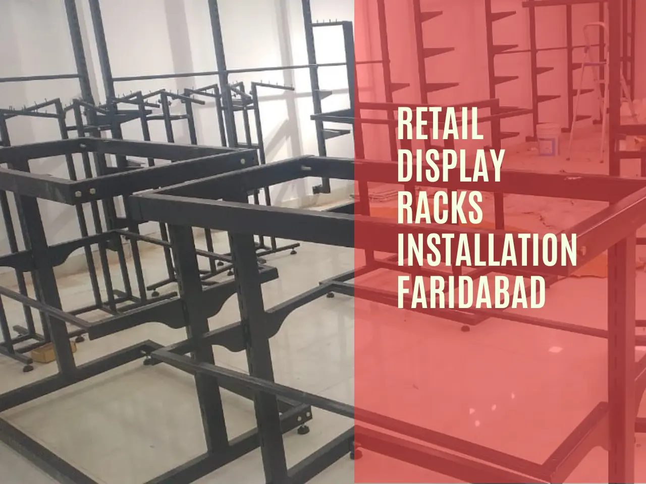 Perforated Display Racks Installation in Odisha