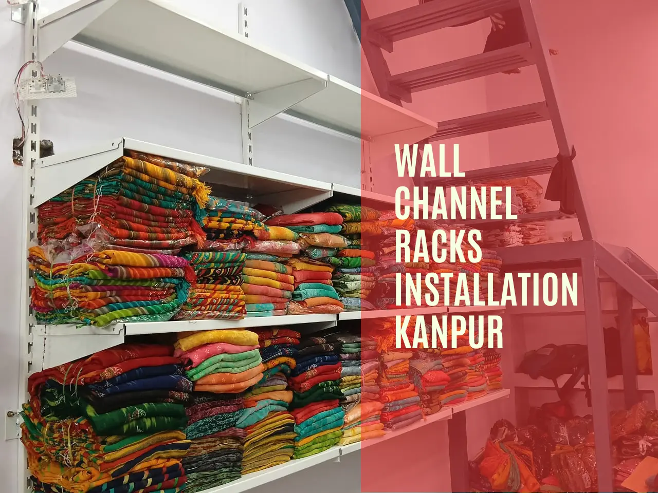 Perforated Display Racks Installation in Odisha