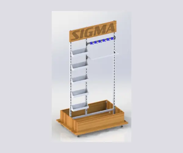 Sigma Racks | Wallet and Belt Display Rack